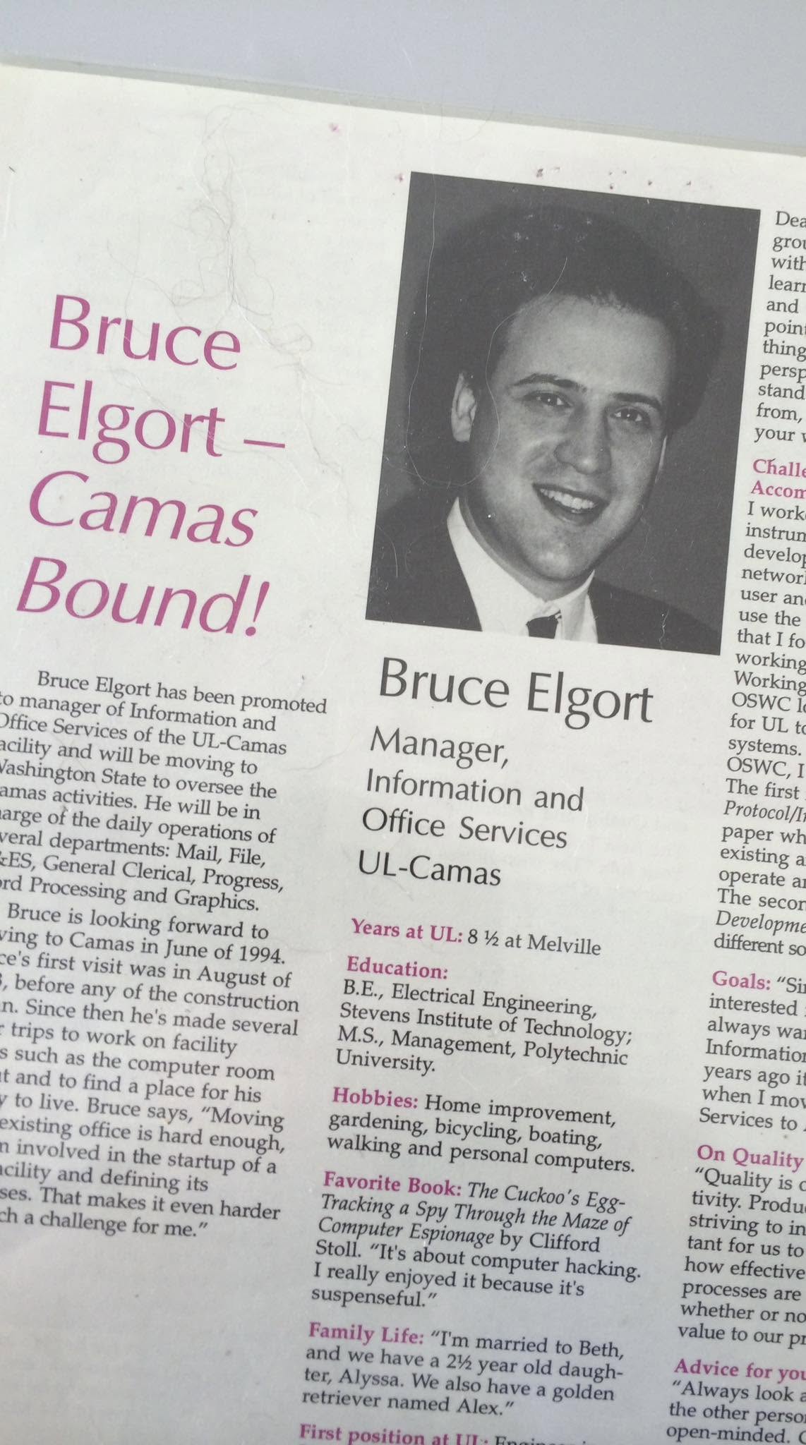 A Decision That Shaped My Life – Bruce Elgort